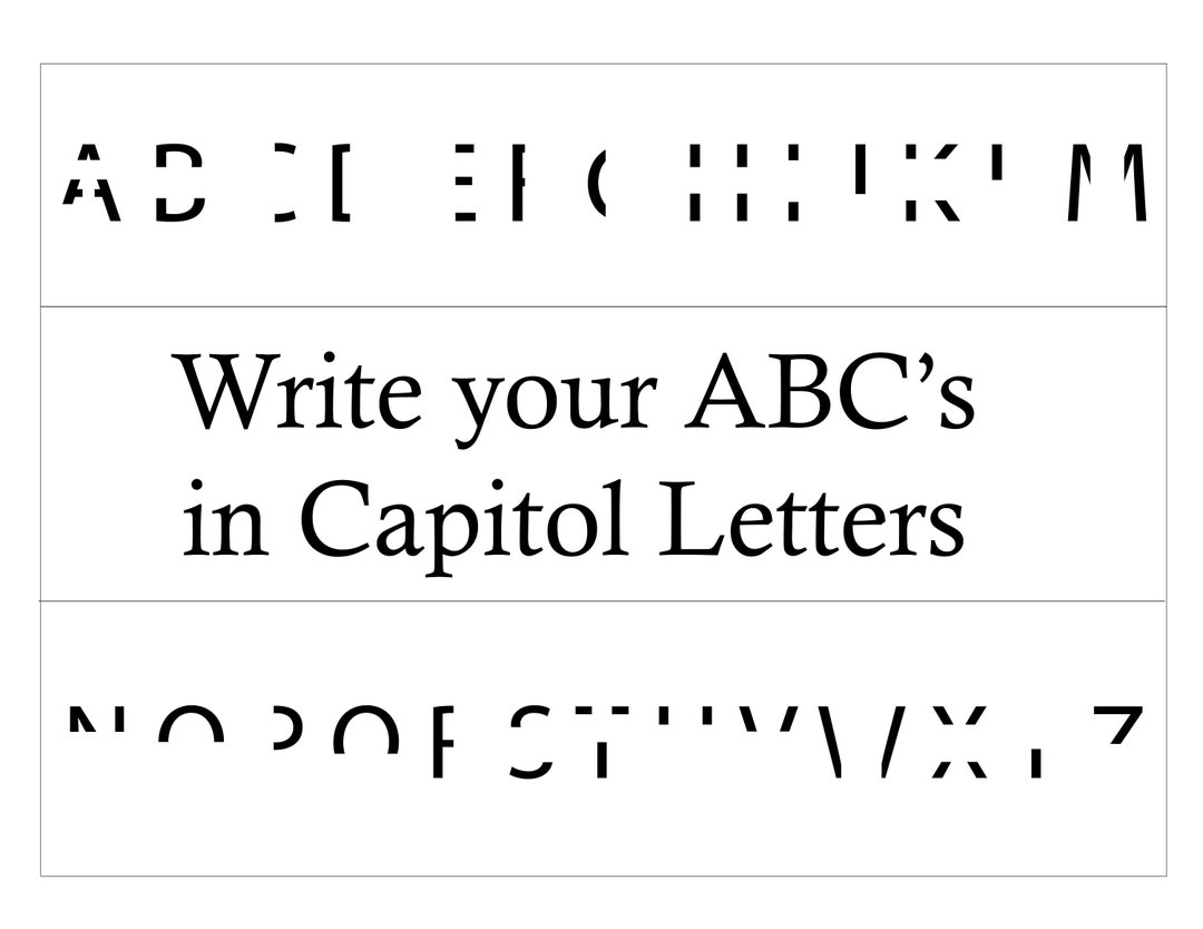 Writing Capital Letters Etsy writing-capital-letters-etsy