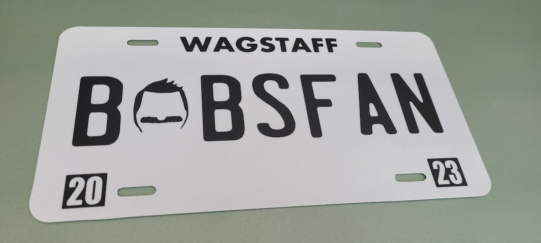 Bob's Burgers Fan. Reflective Metal License Plate. - Etsy
