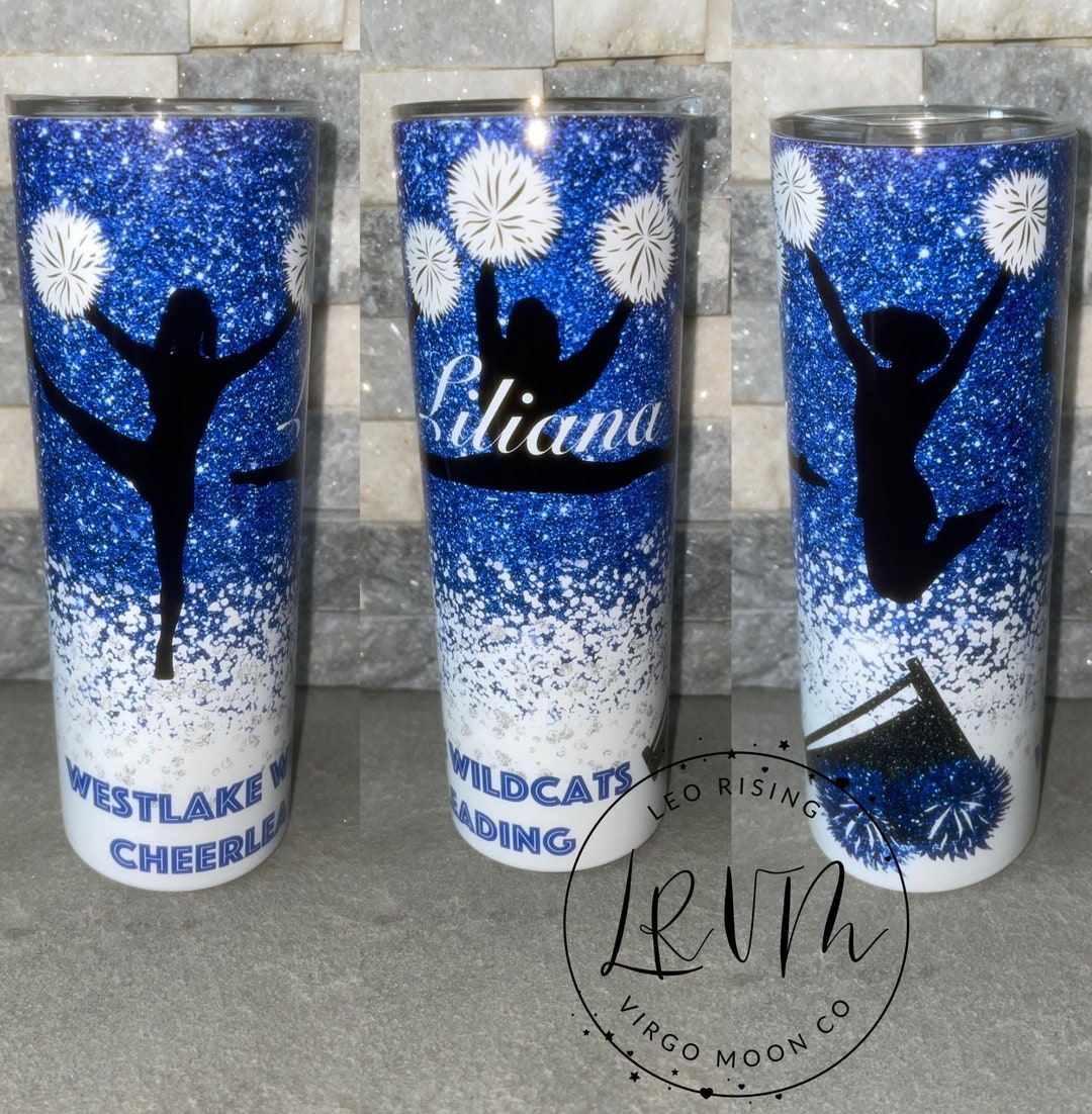 Cheerleading Tumbler Personalized | Cheerleading Team Name and ...