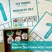 Ocean Math Ten Frame Numbers, Ten Frame Preschool, Number Counting ...