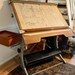 Admel 1950s Drafting Table Adjustable Drafting Board - Etsy