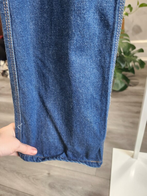 Monique Jeans // Vintage 1970's Straight Leg Denim Je… - Gem