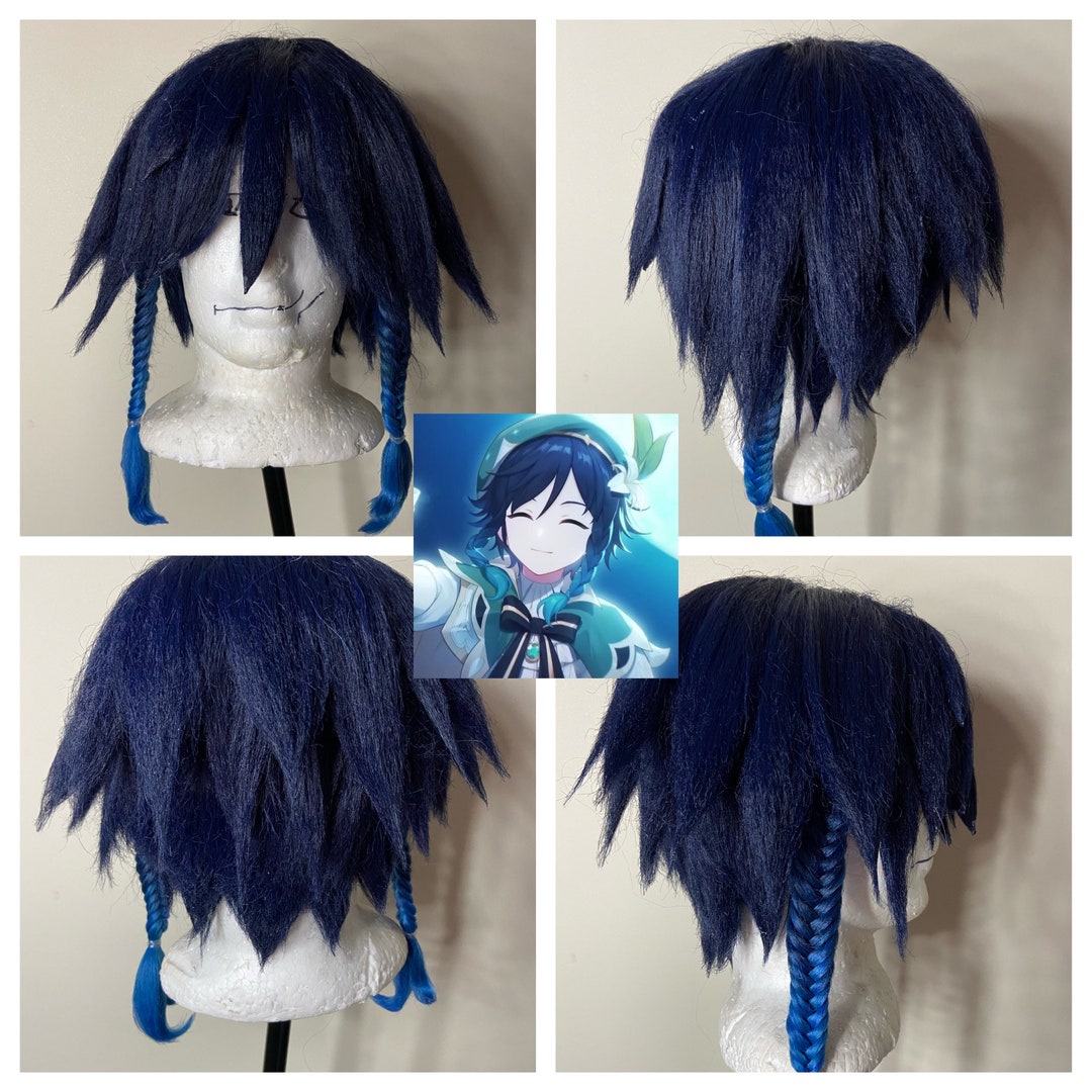Genshin Impact - Venti Cosplay Wig - Etsy