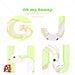 Rabbit Alphabet, Birthday Alphabet, Alphabet Clipart, Party Alphabet ...