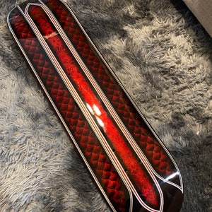 Metal Flaked Skateboard Deck - Etsy