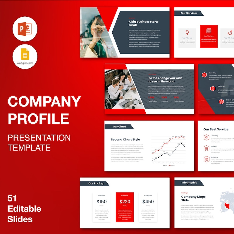 Company Profile Slides - Etsy