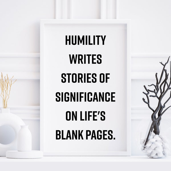 Humility - Etsy