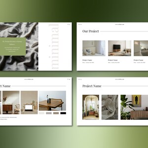 Interior Design Presentation | Interior Design Project Template ...