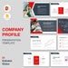 Professional Company Profile Presentation Template - Compatible With ...