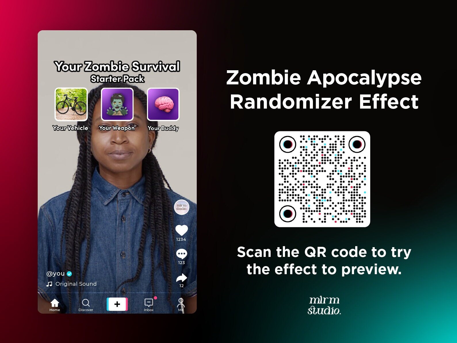 Fully Editable Tiktok Filter Template, Random Effect for Tiktok, Tiktok ...
