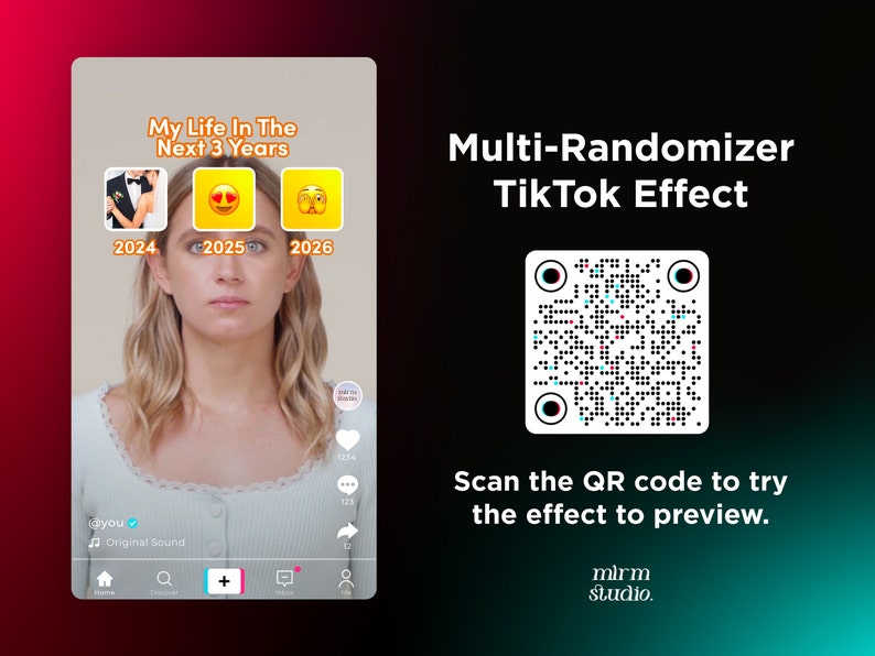 Customizable Tiktok Randomizer Effect (digital Download) - Etsy