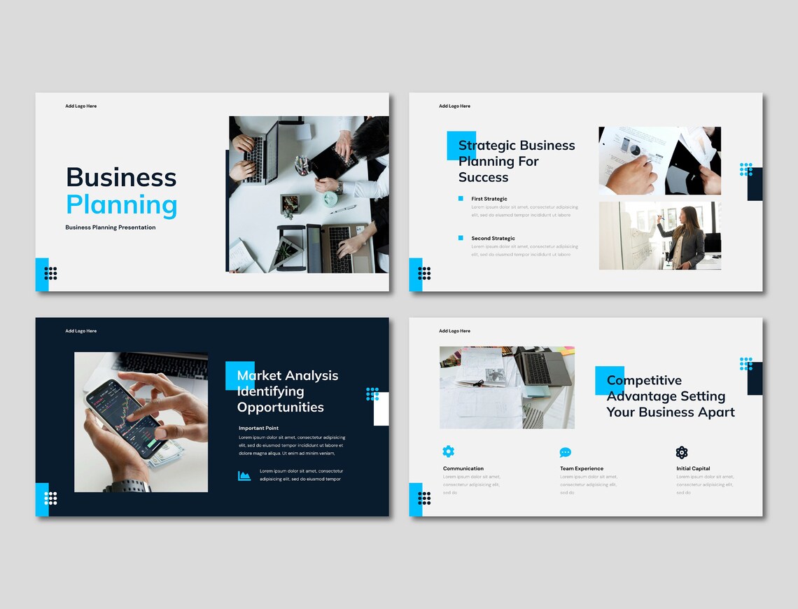 Blue Business PPT, Business Powerpoint Template, Power Point, Business Presentation, Powerpoint ...