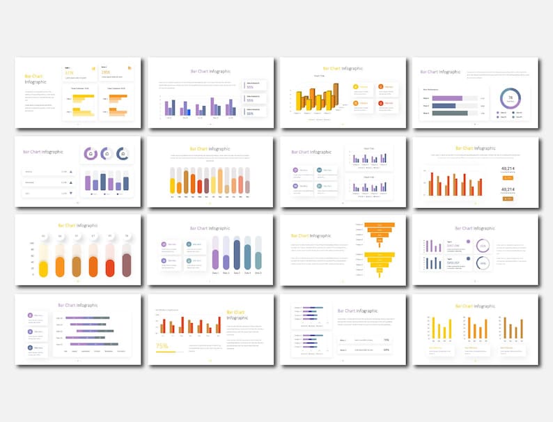 Editable Charts and Graphs Powerpoint Template: 200+ Data Infographics ...