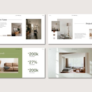 Interior Design Presentation | Interior Design Project Template ...