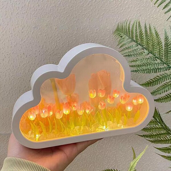 Tulip Cloud Mirror - Etsy