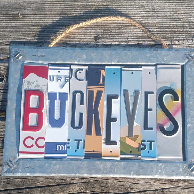 Ohio State Football Signs - Etsy
