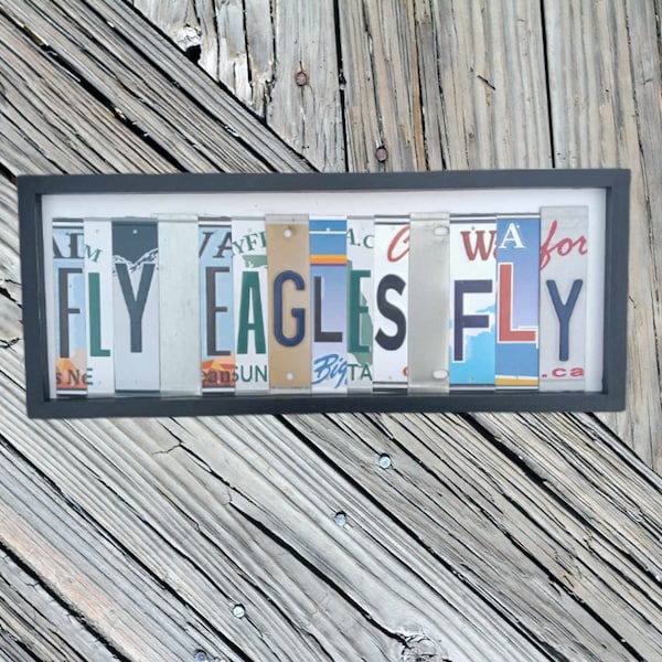 Philadelphia Eagles License Plate - Etsy