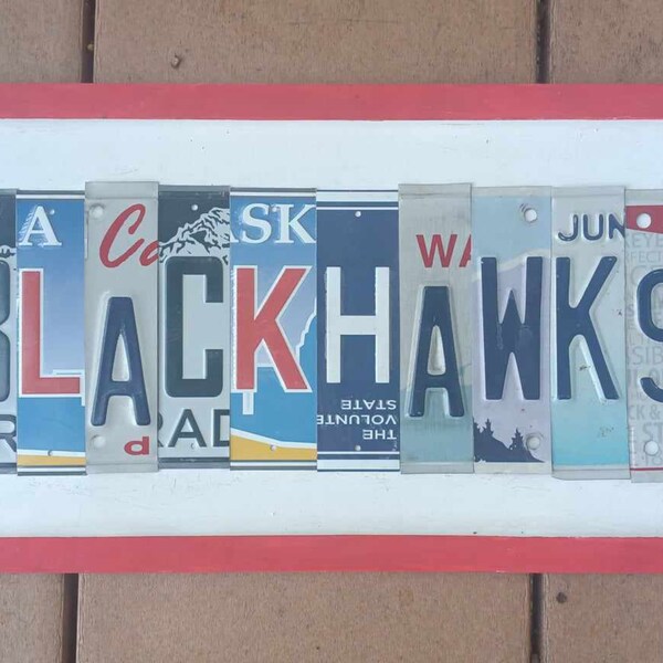 Blackhawks Frame - Etsy