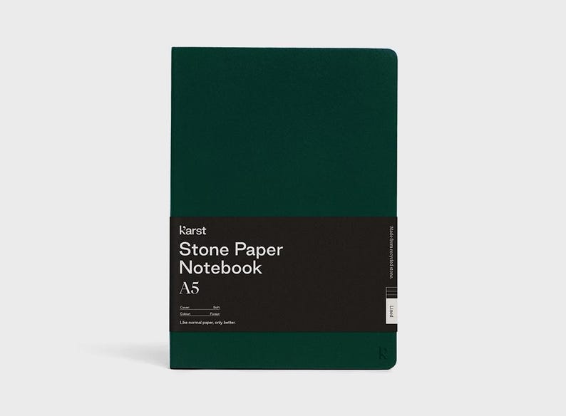 Karst Stone Paper (b-corp) - Softcover Notebook - Etsy