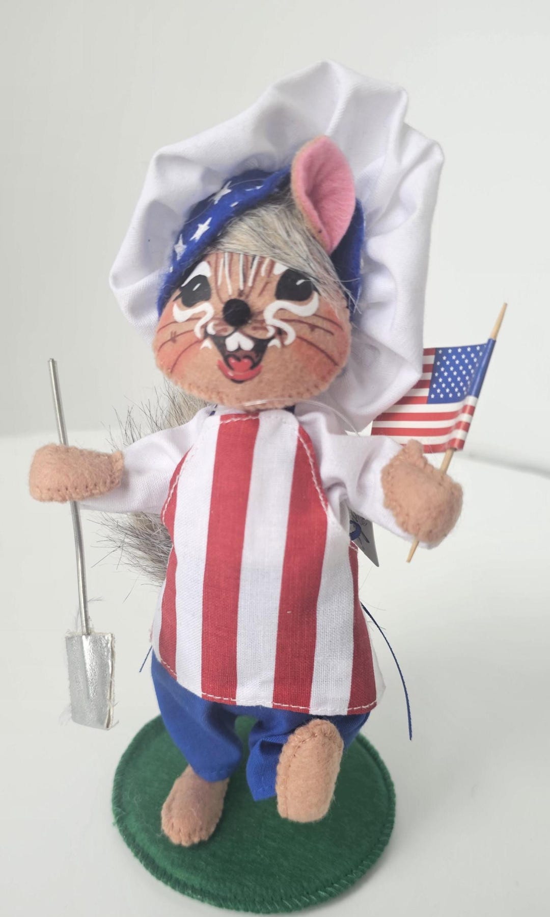 Red White and Blue BBQ Squirrel Annalee Doll - Etsy