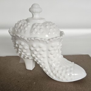 Fenton Hobnail Trinket Box - Etsy