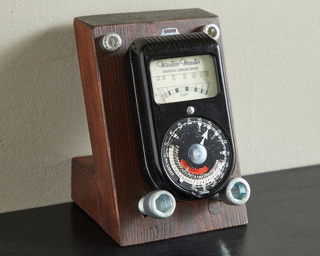 Vintage Weston Light Meter on Stand - Etsy