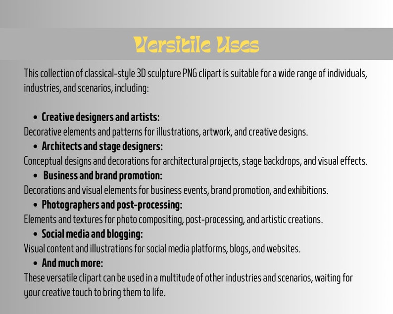 Sculpture PNG Bundle Classical Instant Download Sculptures Clipart ...