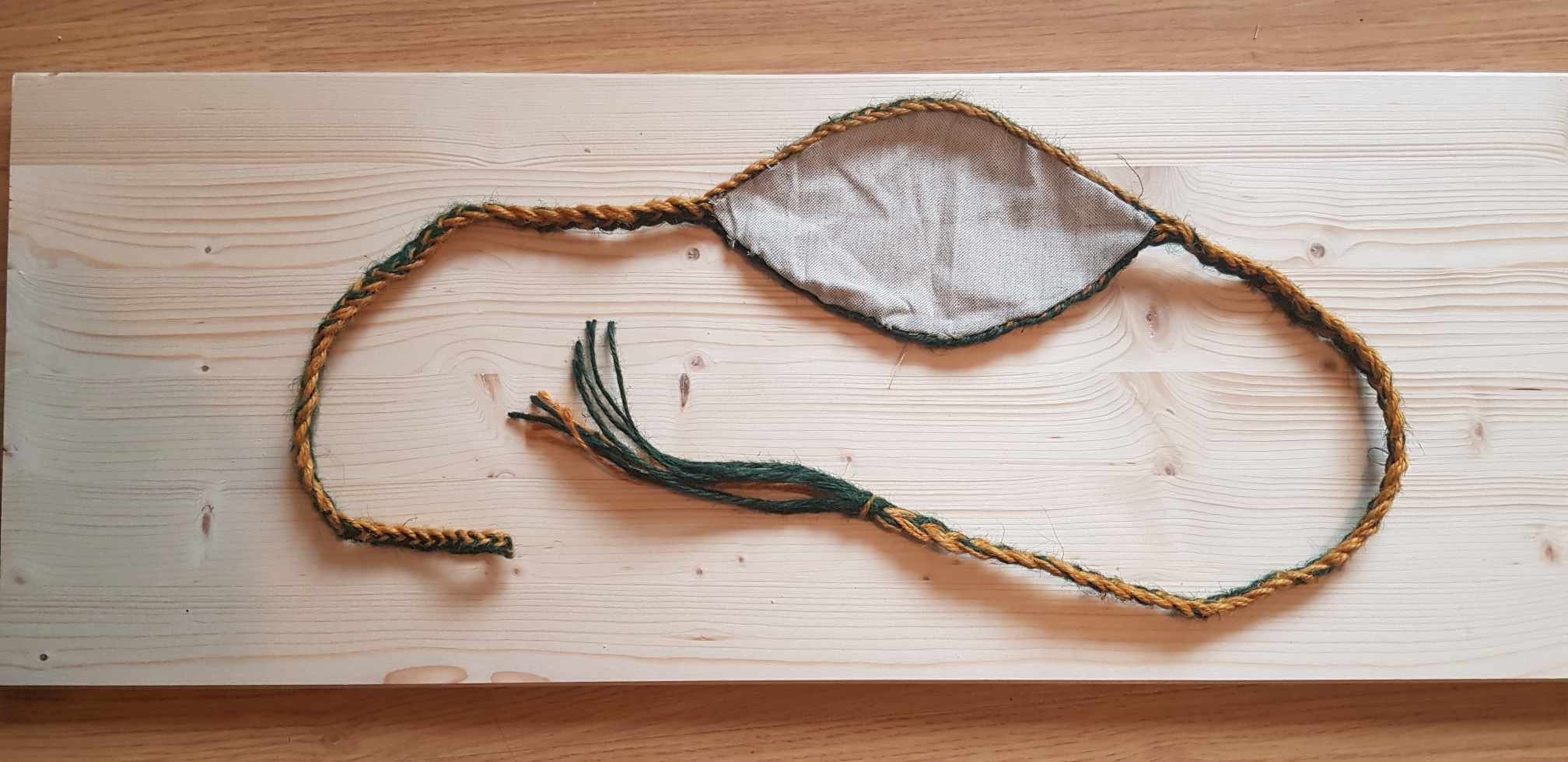 Braided Jute Sling Medieval Reenactment Balearic Sling - Etsy