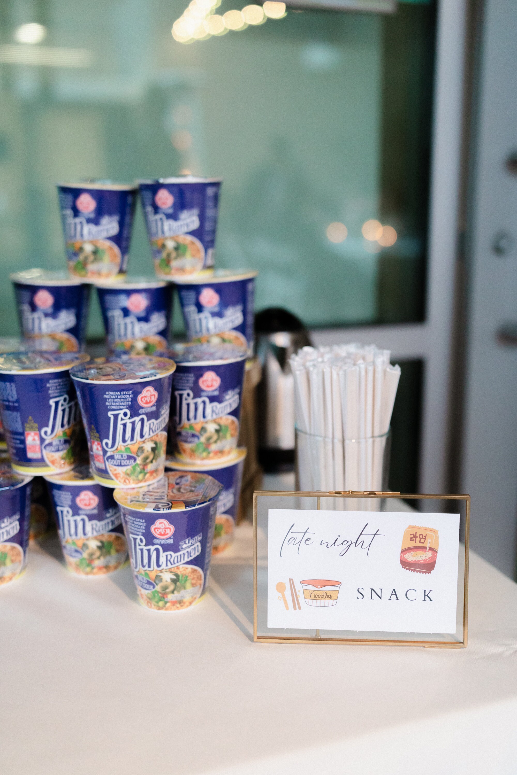 Late Night Snack Sign (korean Ramen Edition) | Snacks Sign Printable - Etsy