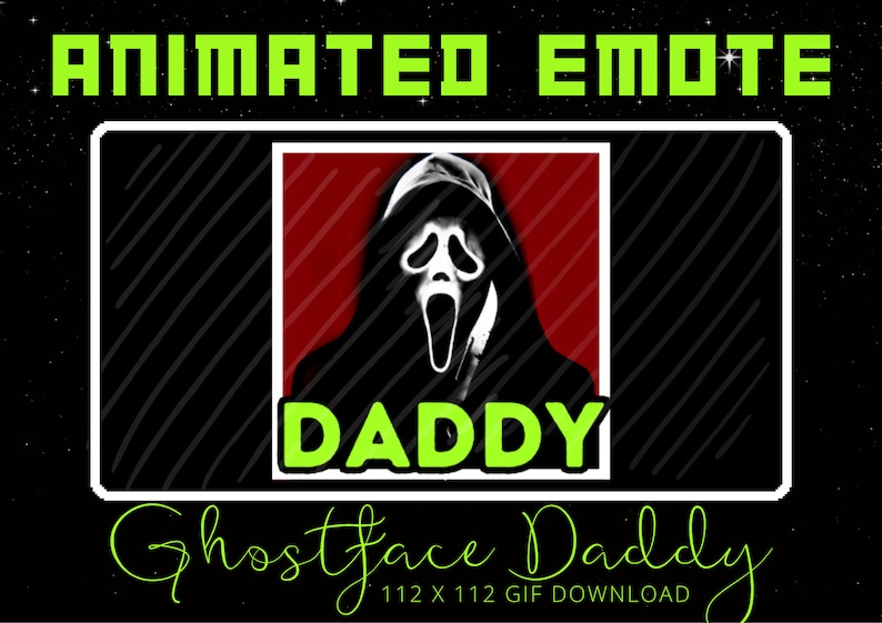 Ghostface Emote - Etsy