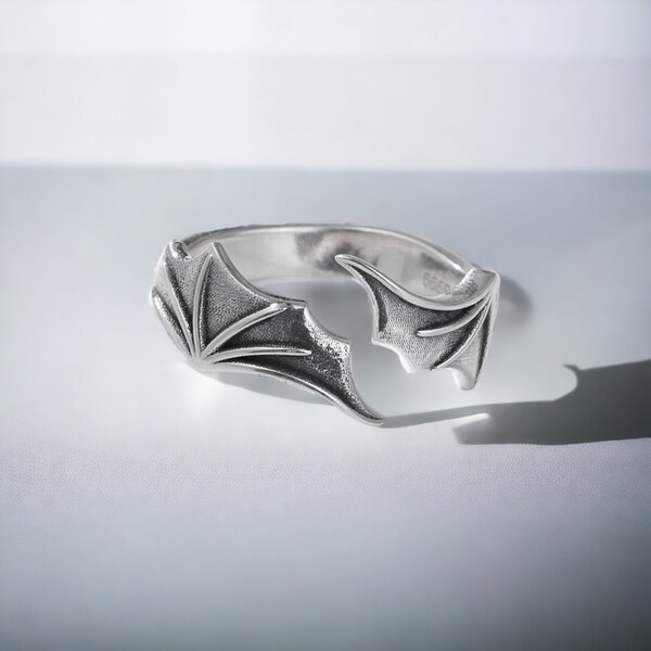 Bat Ring - Etsy