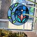 Lunar Lotus Flower Stained Glass Window Suncatcher, Stain Glass Flower ...