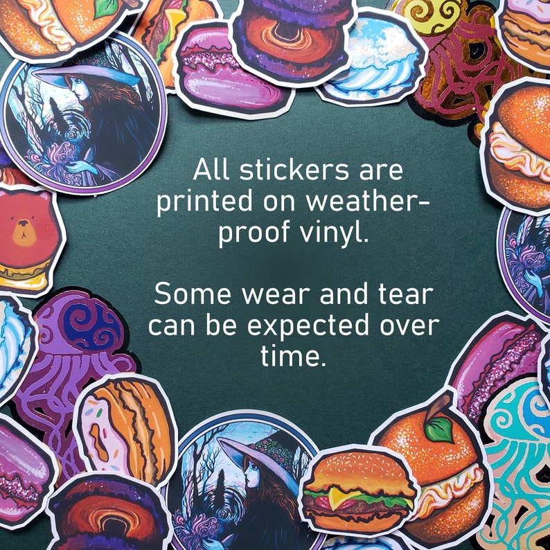 TOTK Zelda Food Goron Spice MATTE Hand Painted Die Cut Sticker ...