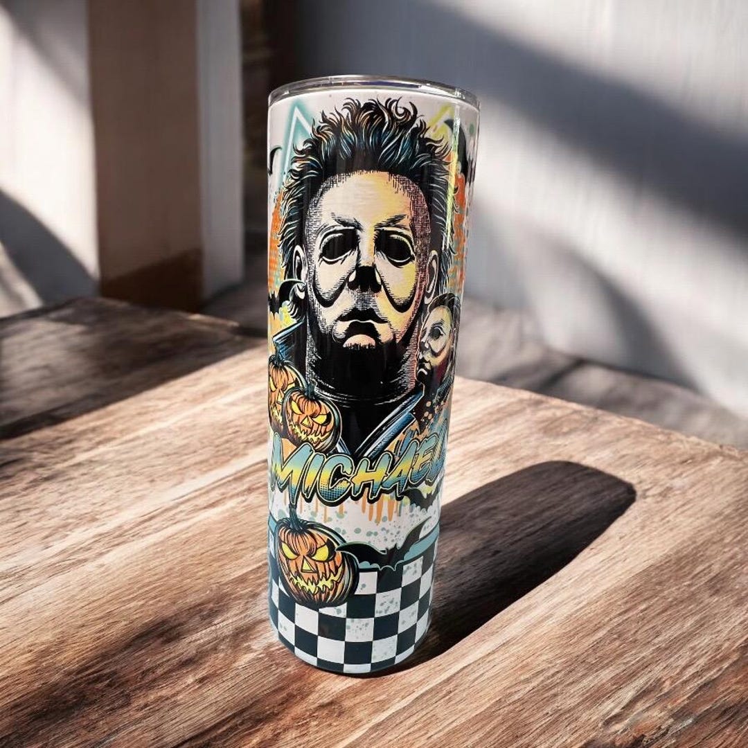 Michael Myers Slasher Tumbler – 20oz or 30oz Stainless Steel Cup ...