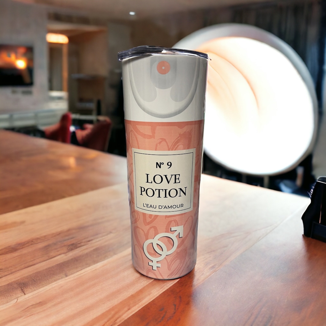 Valentine's Day, Love Potion 20 Oz Tumbler, Spray Tumbler, Valentines ...