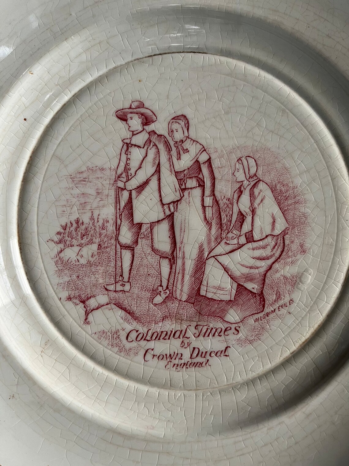 Colonial Times by Crown Ducal 10.5