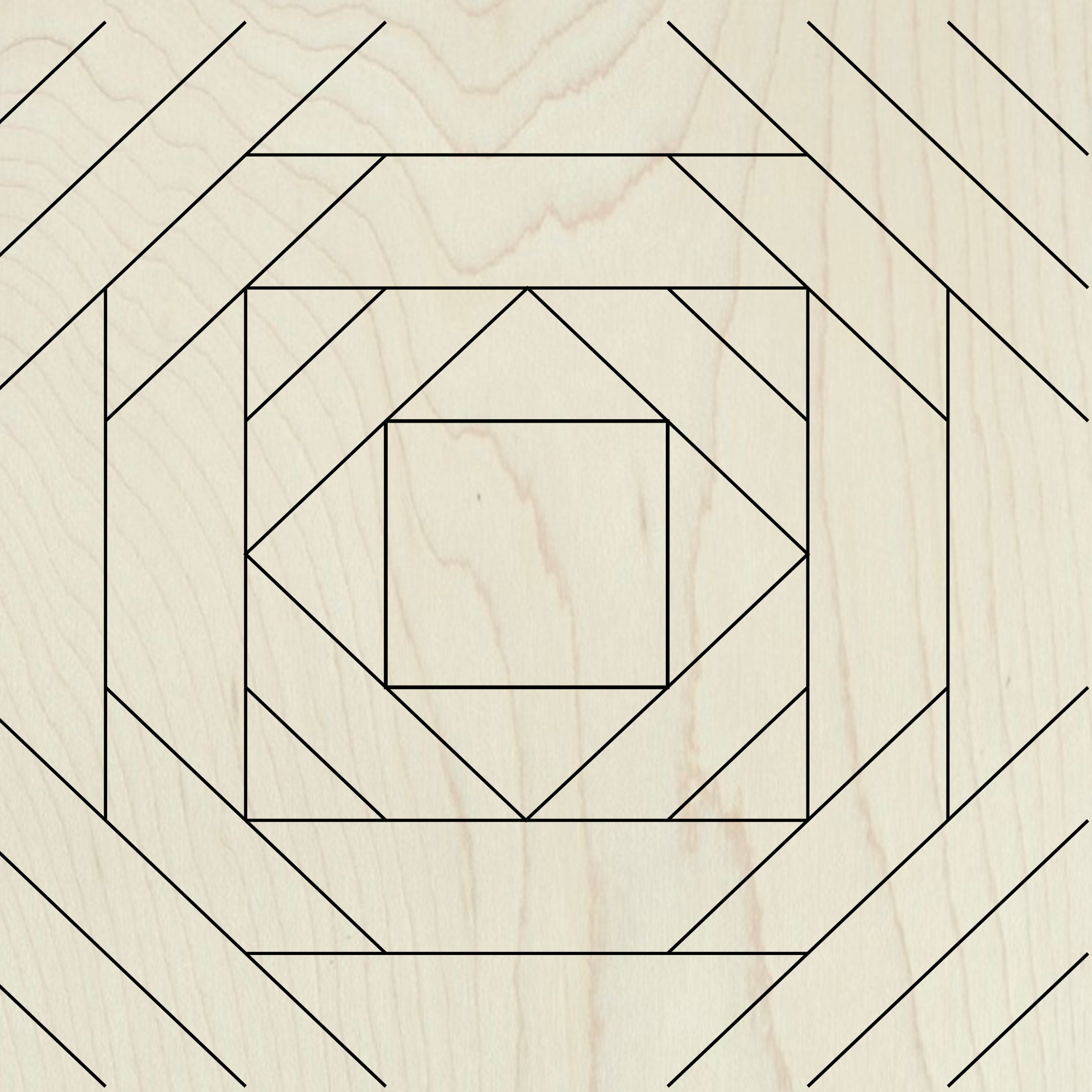 Pineapple Wooden Barn Quilt Block, DIY Kits for Adults Unfinished Barn ...