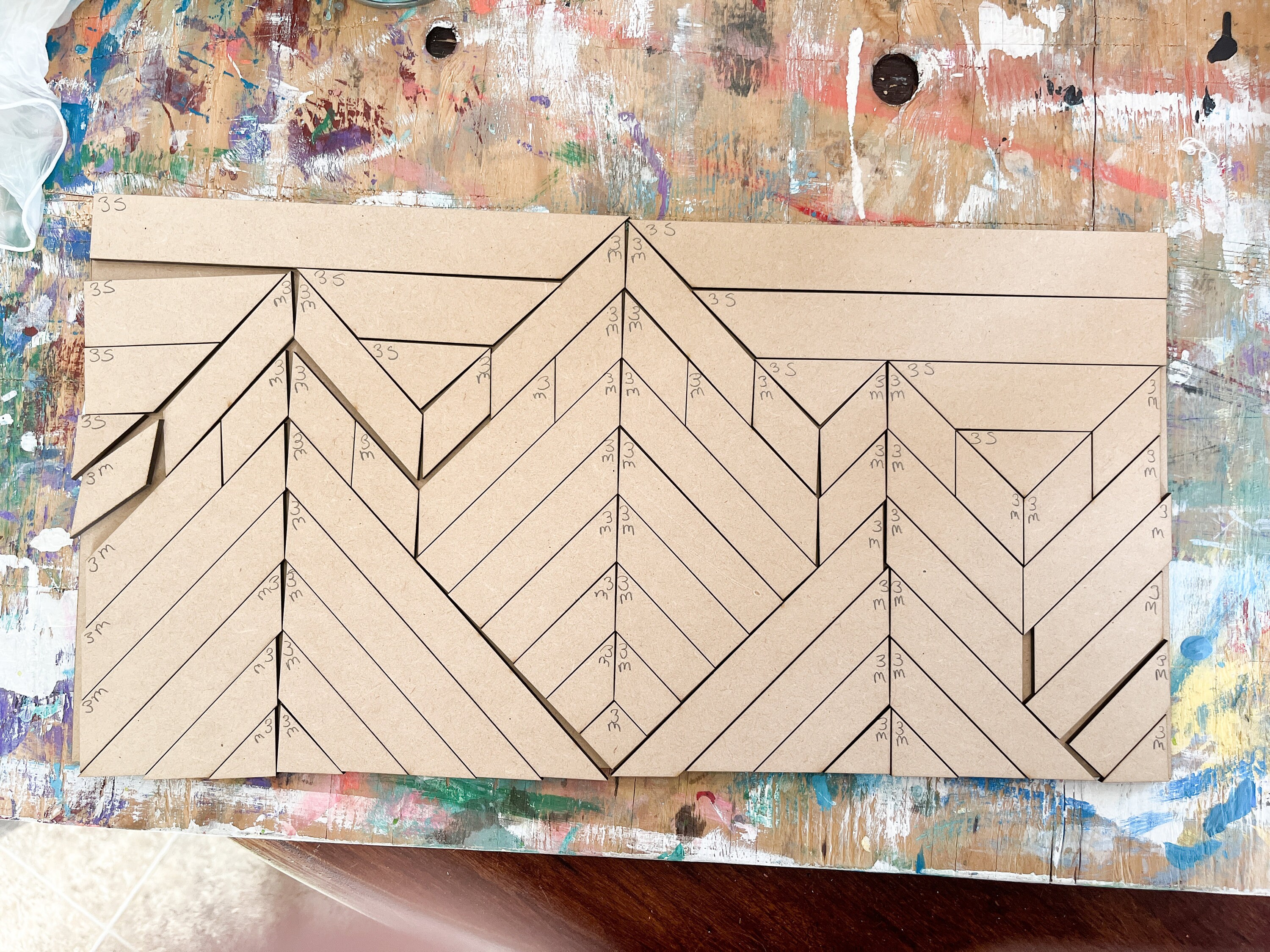 Mountain Art Wooden Wall Art, National Park DIY Kits for Adults ...