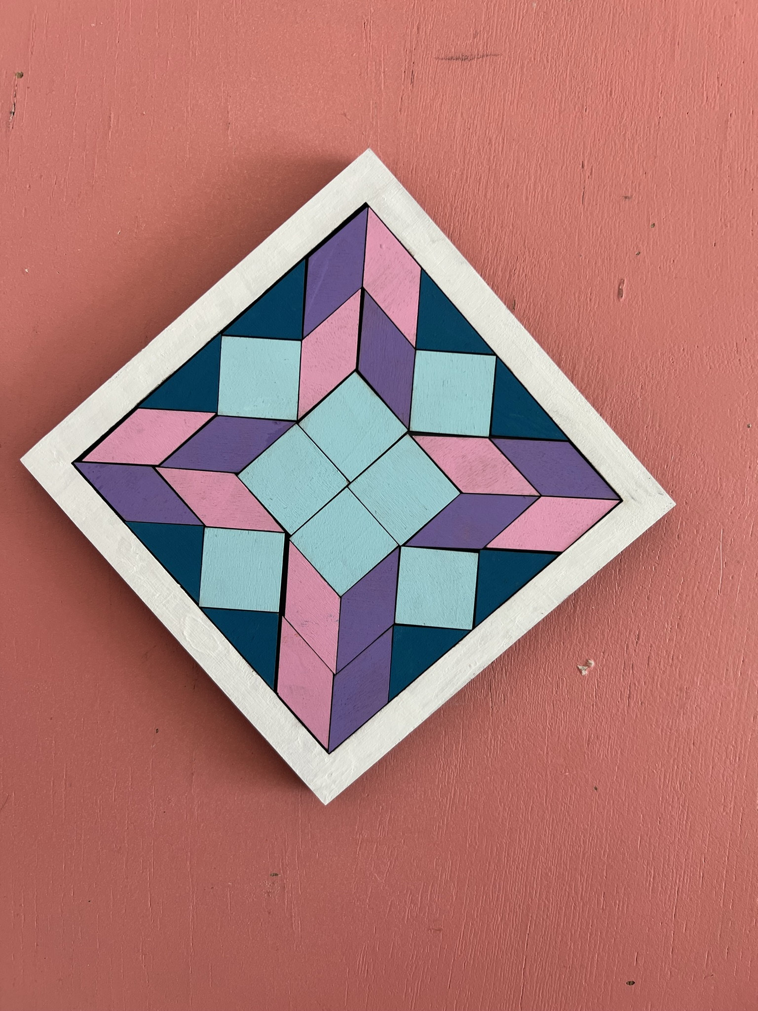 Wooden Barn Quilt Puzzle Craft Kit: Unique Educational Toy and - Etsy