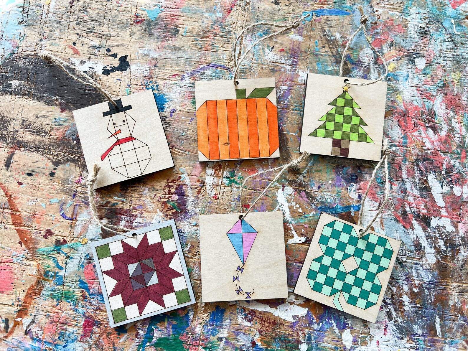 Swoon Flower Star Wooden Barn Quilt Block DIY Kits for Adults - Etsy