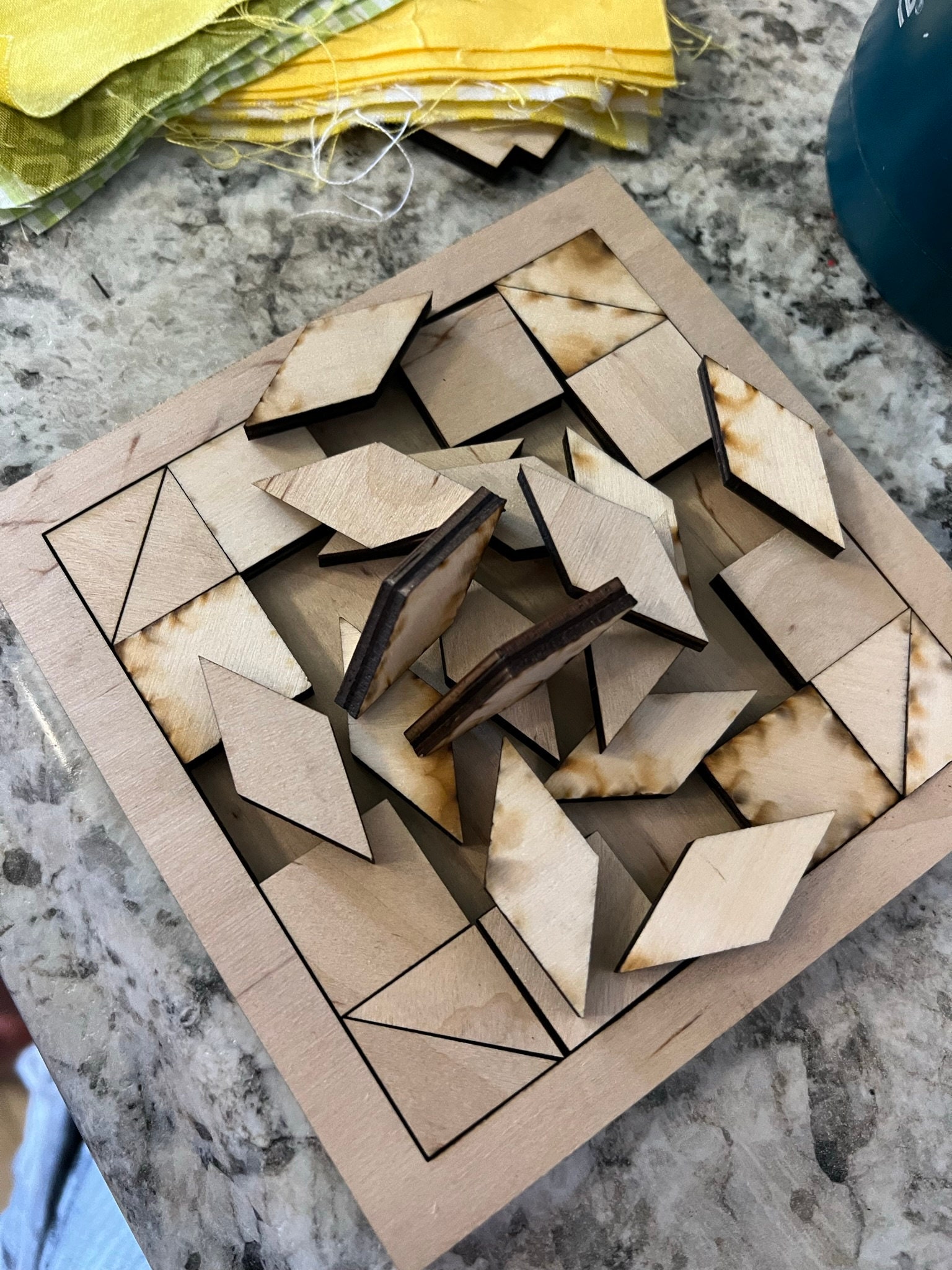 Wooden Barn Quilt Puzzle Craft Kit: Unique Educational Toy and - Etsy