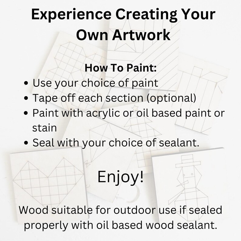 Bald Eagle Barn Quilt Pattern: Patriotic DIY Kit for Adults - Etsy