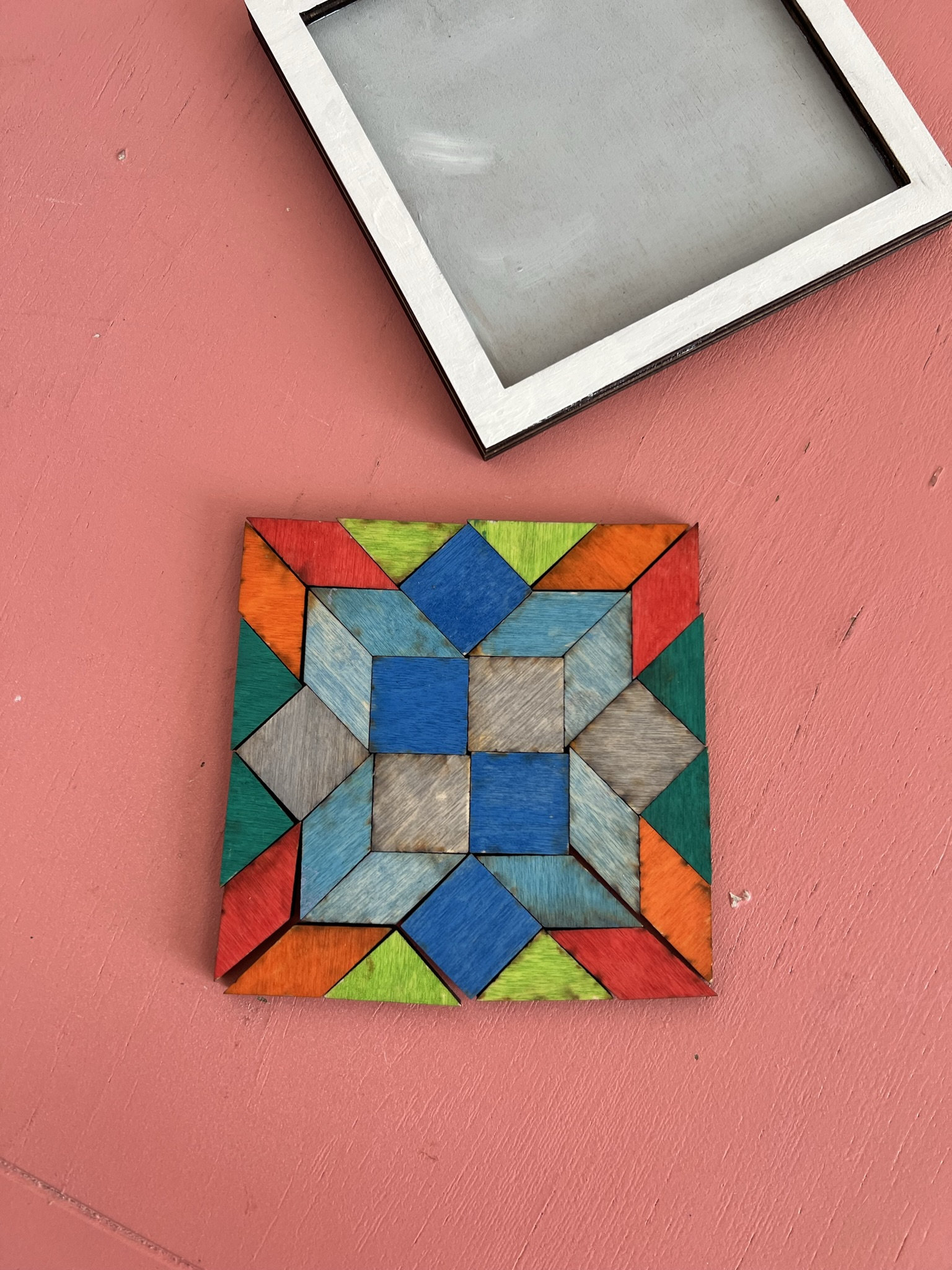 Wooden Barn Quilt Puzzle Craft Kit: Unique Educational Toy and - Etsy