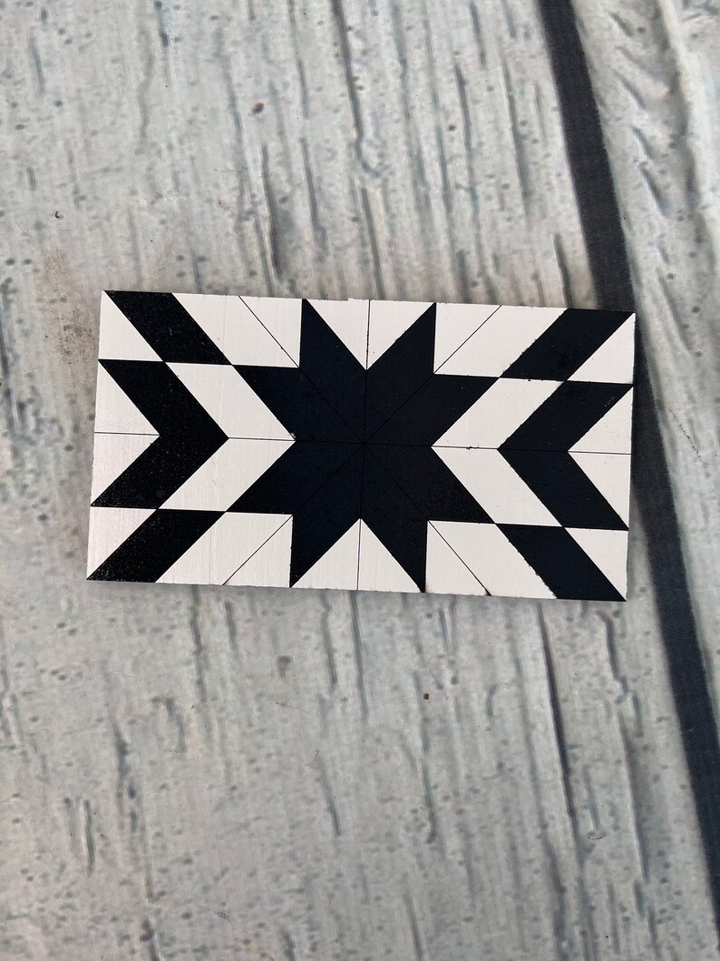 Aztec Wooden Barn Quilt Block Rectangle DIY Kits for Adults - Etsy