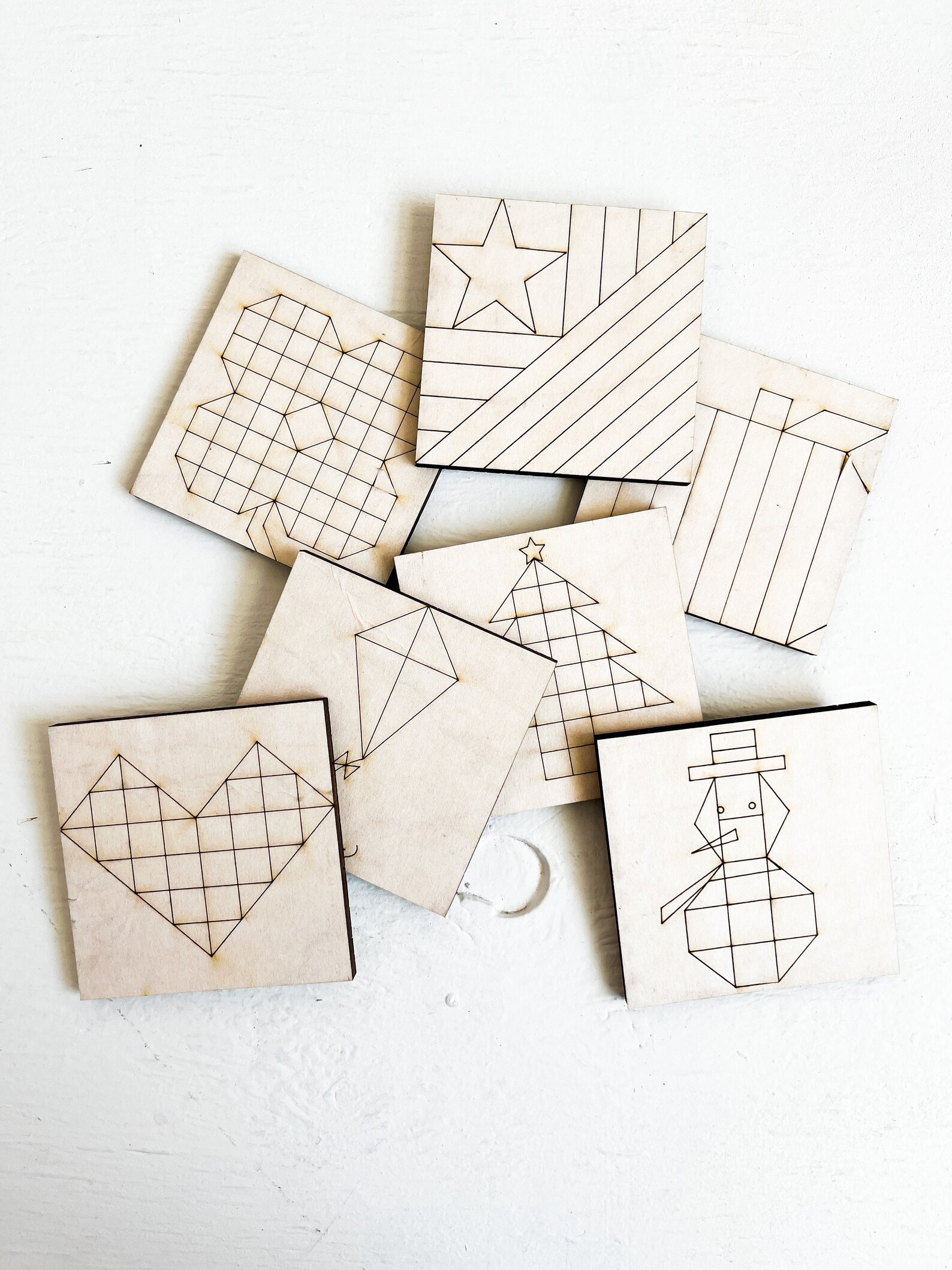 Swoon Flower Star Wooden Barn Quilt Block DIY Kits for Adults - Etsy