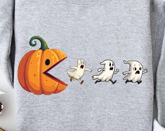 pacman ghost pumpkin