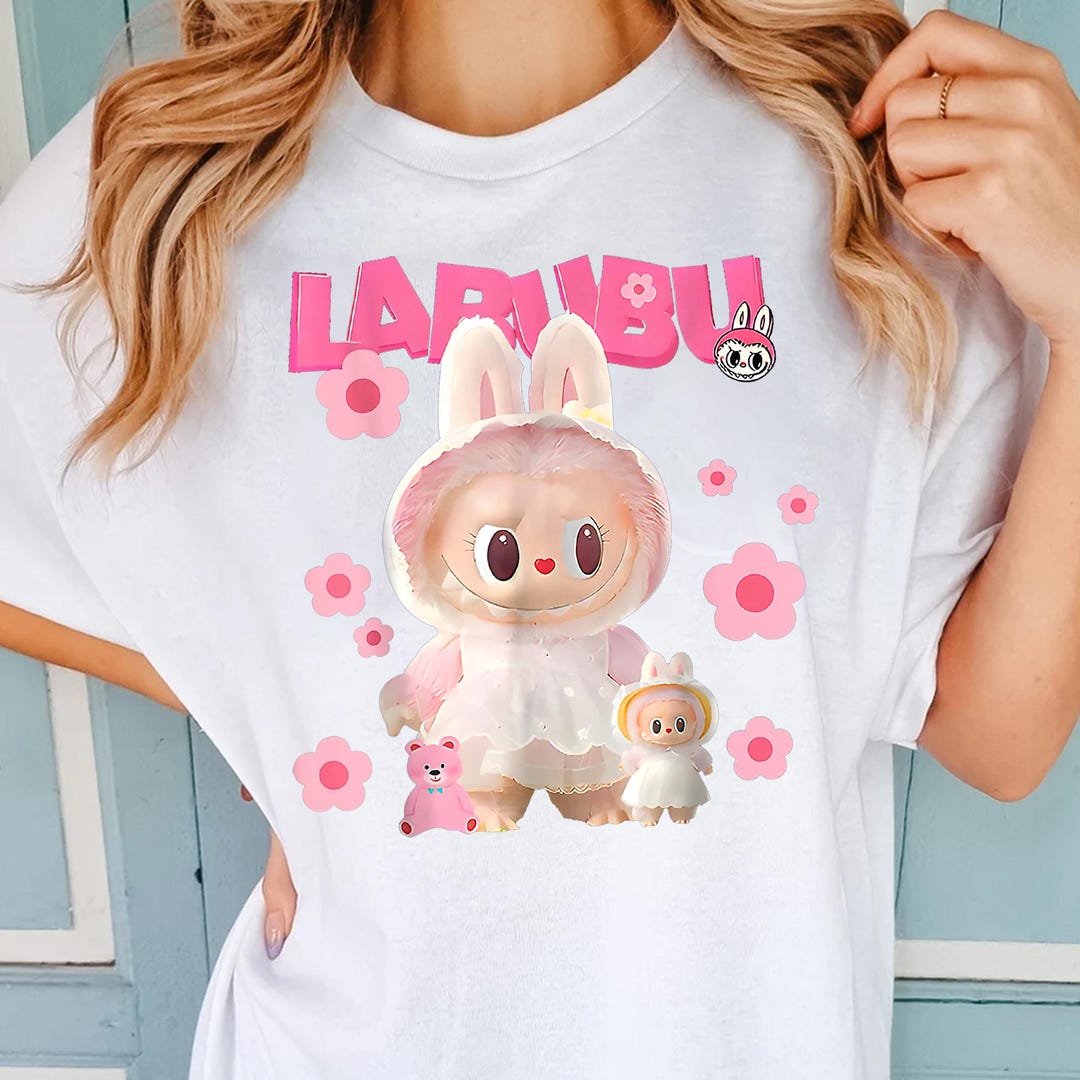 Funny Labubu Cartoon PNG | Kawaii Monster Doll Clipart Digital File ...