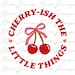 Cherry Bundle Design PNG | Retro Summer Cherries Sublimation for Print ...