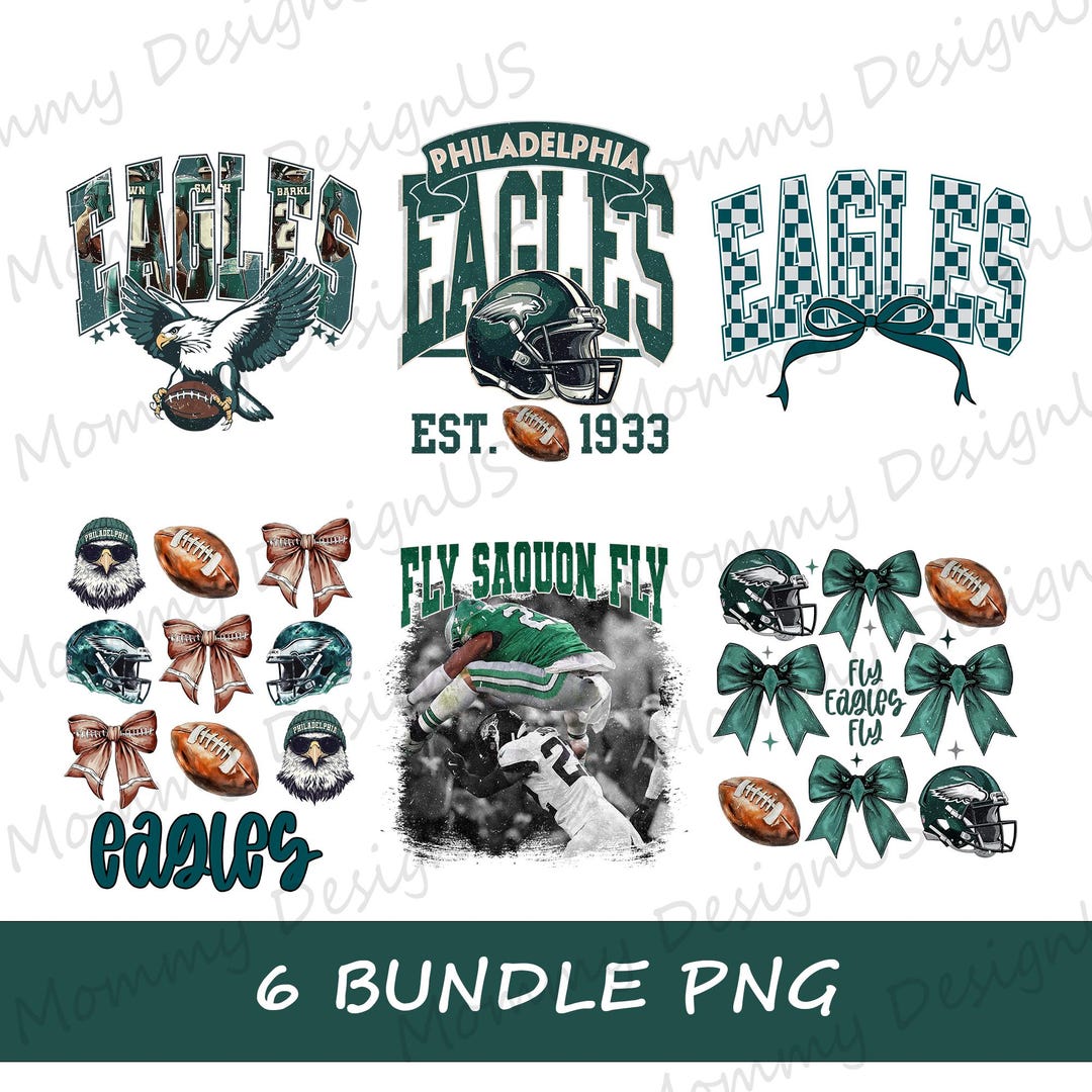 Popular Eagles Bundle PNG | Philadelphia Football Fan Design Digital ...