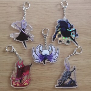 Hollow Knight Keychains - Etsy